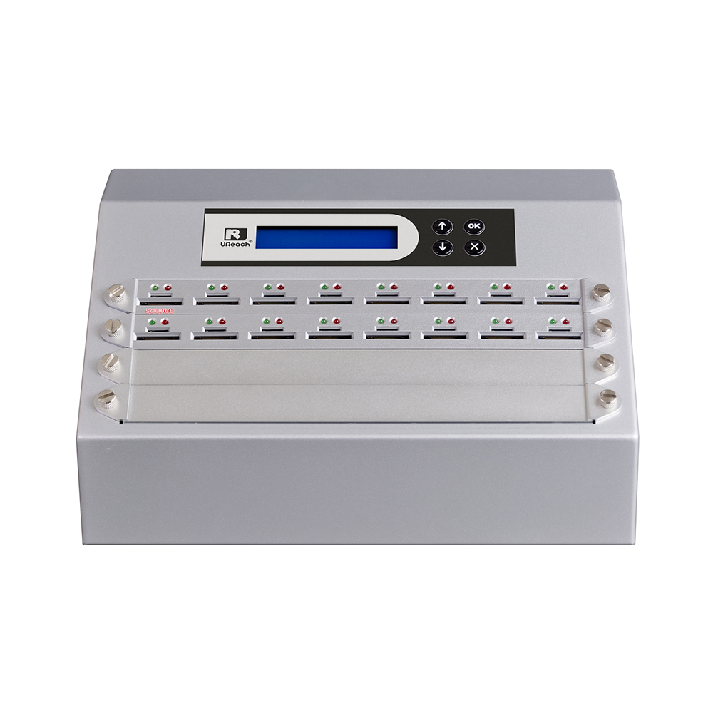 Memory Card Duplicator - SD Card and microSD Card Copy Machine / Erase ...