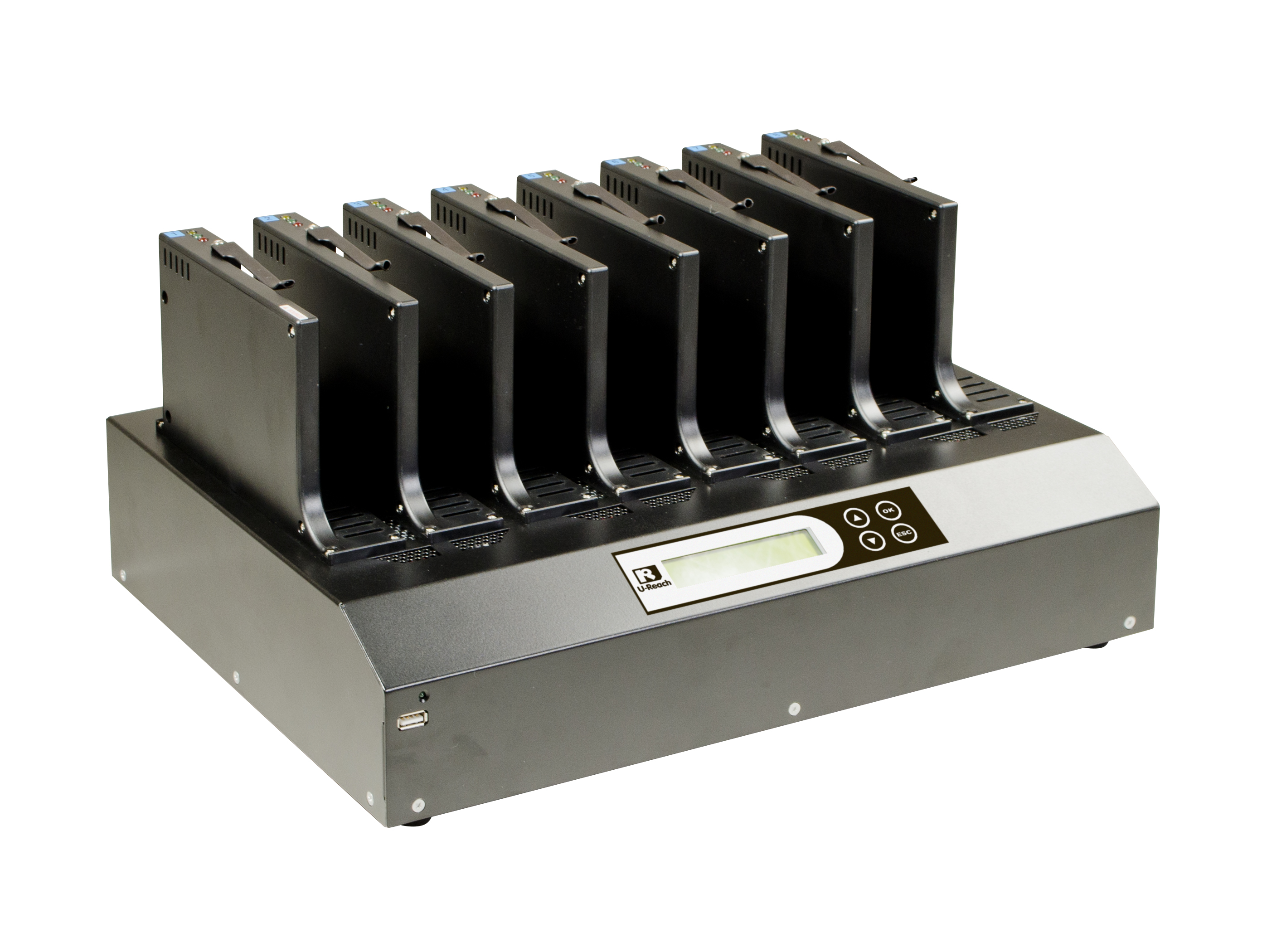 U-Reach 1 to 7 SATA Duplicator for HDD/SSD cloning and erasing ...